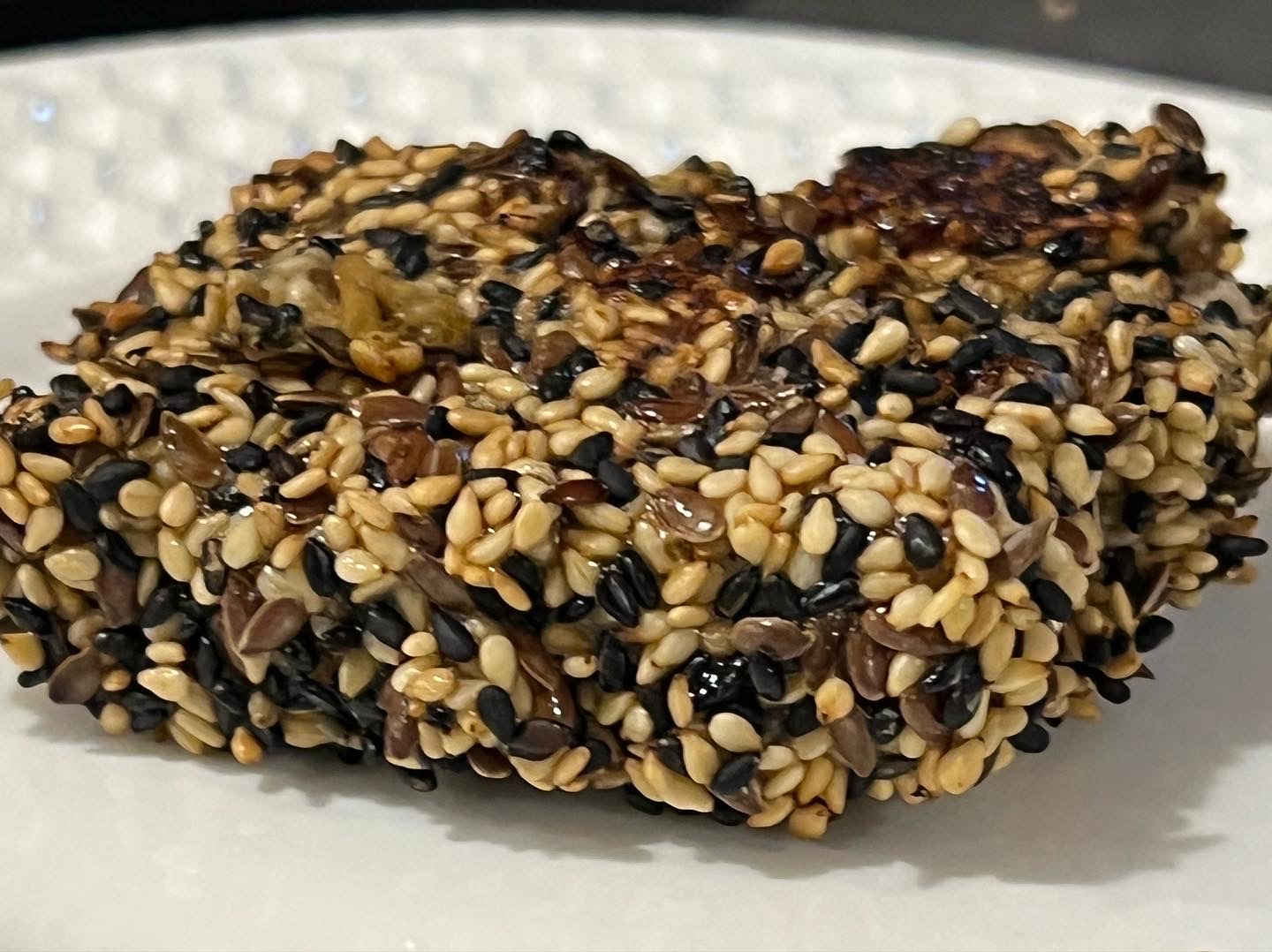 Crispy Flax & Sesame Seed Crusted Tofu – Good Food & Good Times